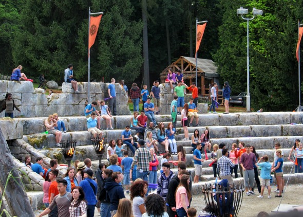 PERCY JACKSON: SEA OF MONSTERS Films on Camp Half-Blood's Greek ...