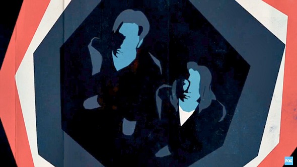 TEASER: Animated Fox Mulder, Dana Scully & Cigarette Smoking Man in THE ...