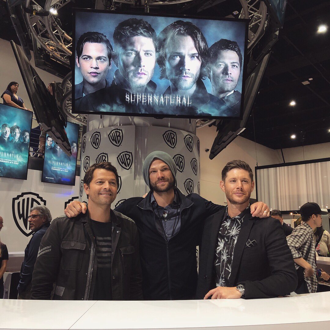 COMIC CON: SUPERNATURAL Season 14 Sneak Peek at Michael-Dean (Jensen ...