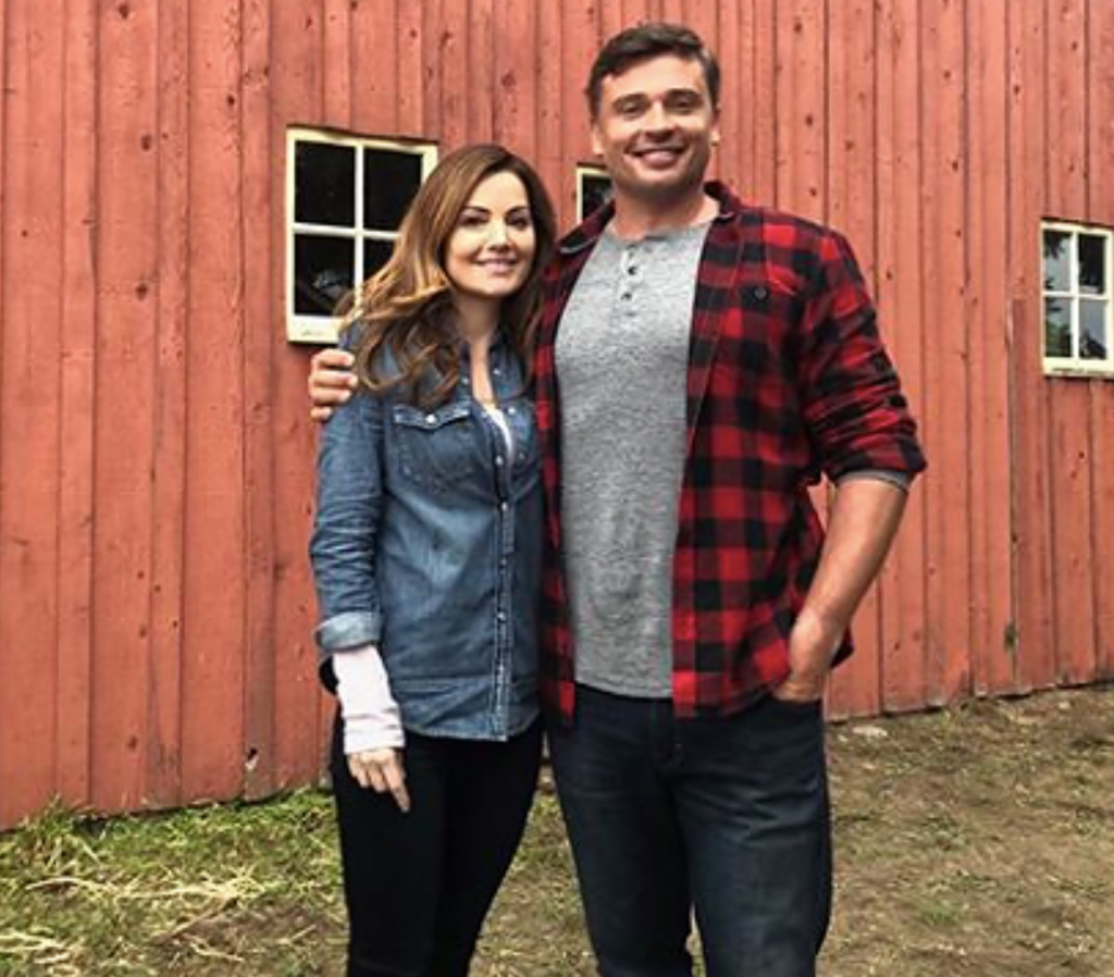 CROSSOVER: SMALLVILLE's Clark & Lois (Tom Welling & Erica Durance) Film ...