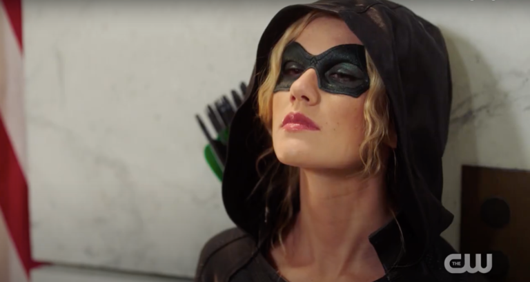 Mia Queen's Green Arrow Shows up For Part 5 of THE FLASH's ARMAGEDDON ...