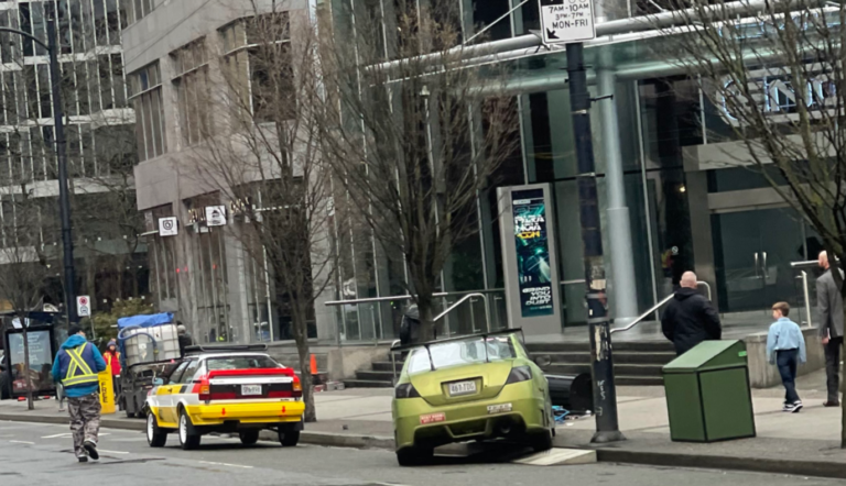 Vancouver's Bentall 5 Tower as ENCOM for TRON: ARES