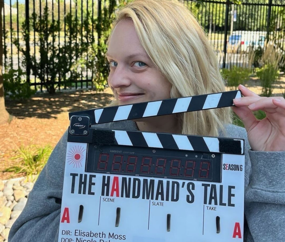 THE HANDMAID'S TALE Final Season With Elizabeth Moss in Toronto