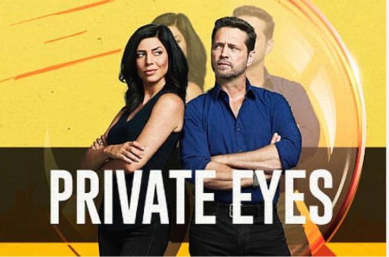 PRIVATE EYES: WEST COAST With Jason Priestley & Cindy Sampson Filming ...