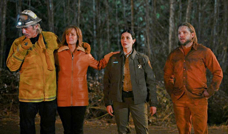 SHERIFF COUNTRY With Morena Baccarin in Production in Toronto