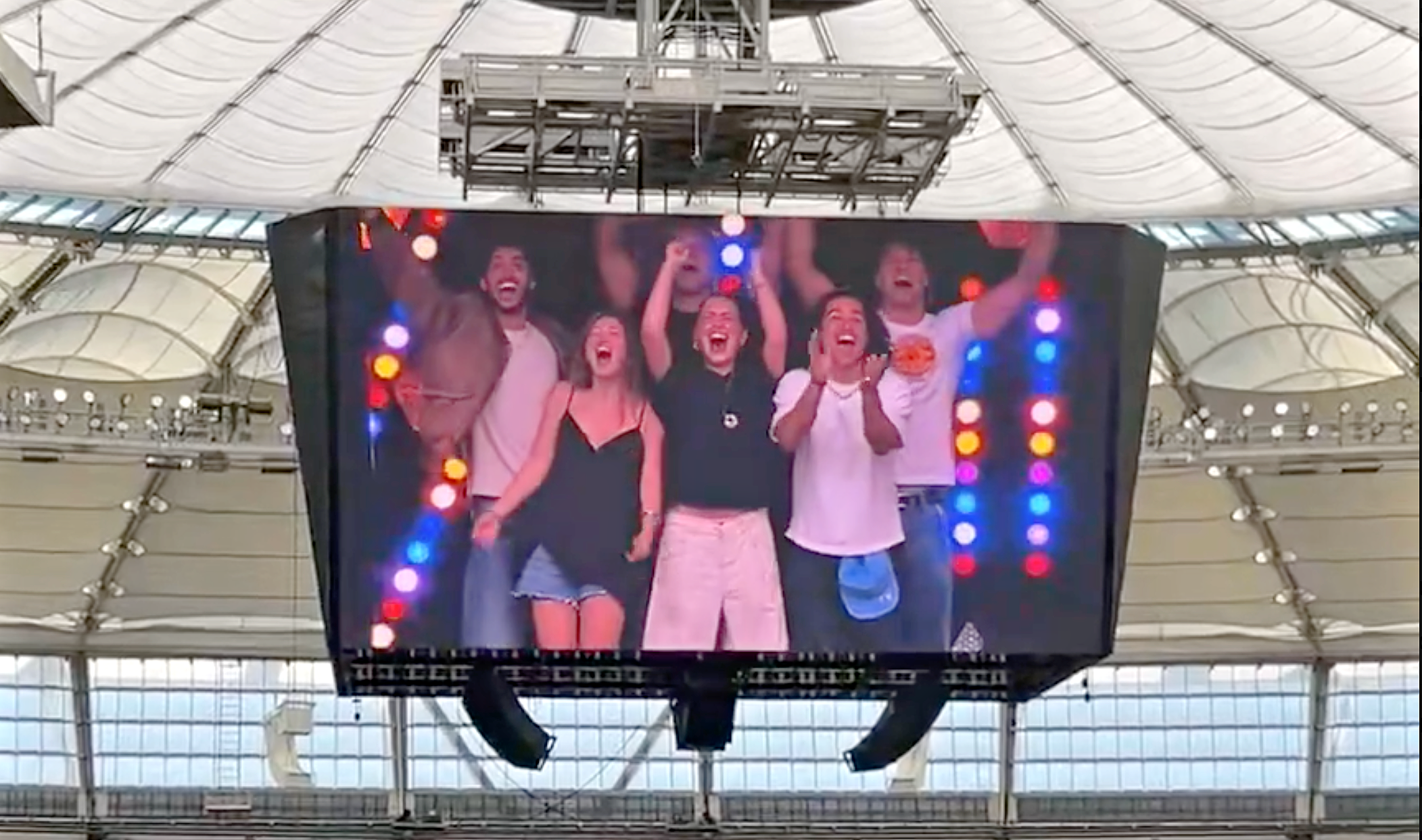 OFF CAMPUS Cast at WORLD CUP Game in Vancouver